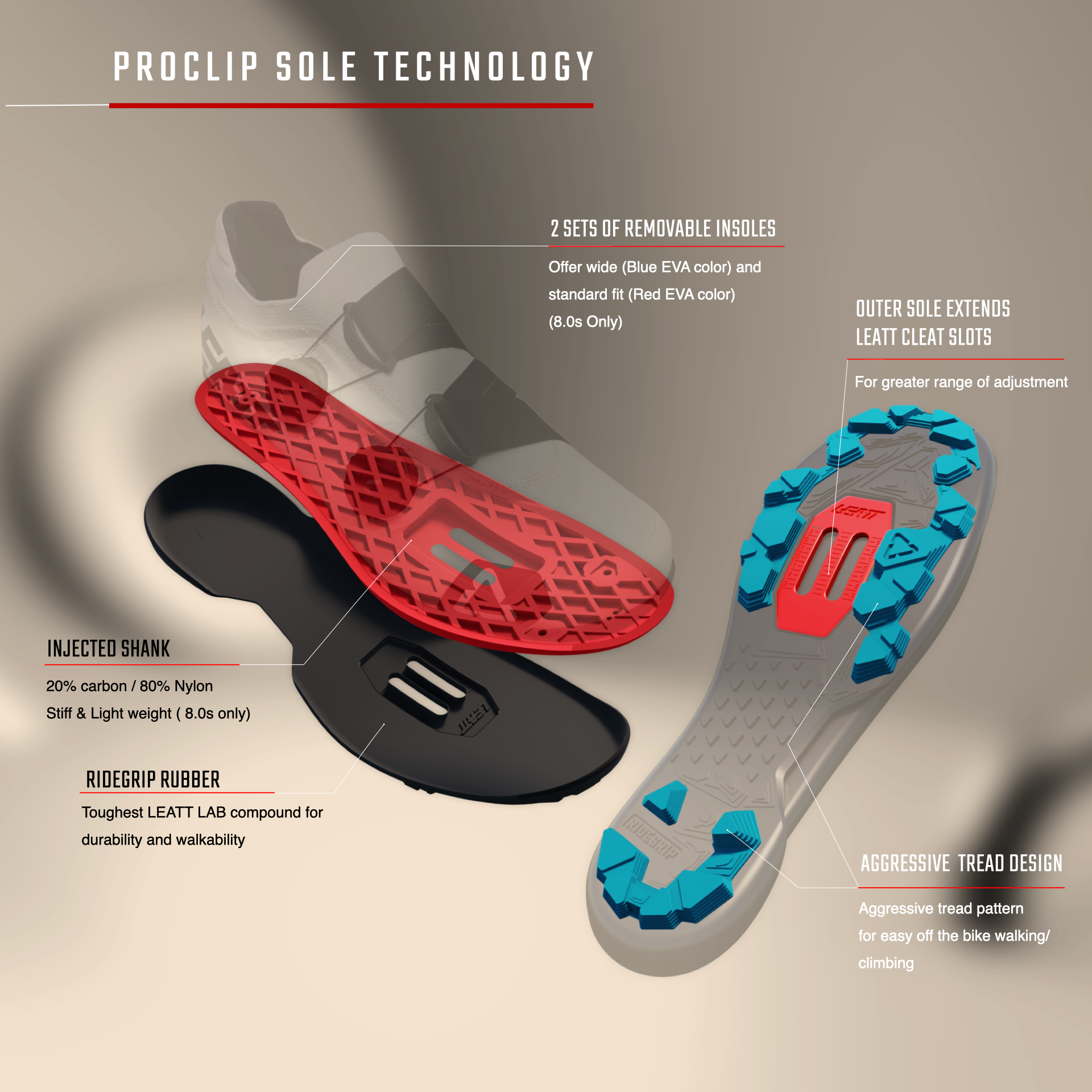 Shoe ProClip 8.0 Endurance