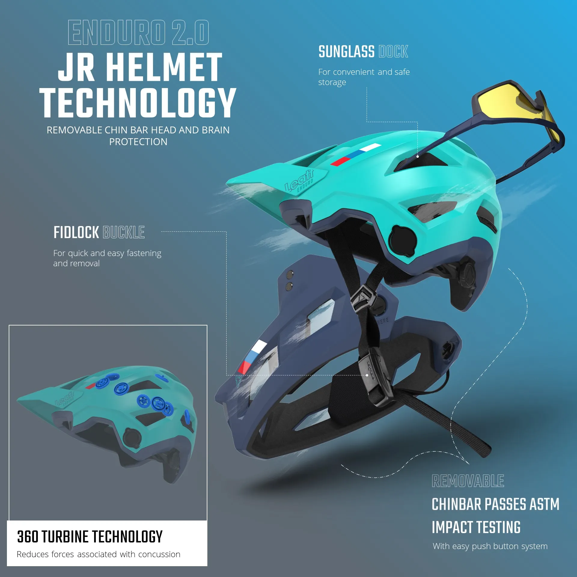 Helmet MTB Enduro 2.0 Junior